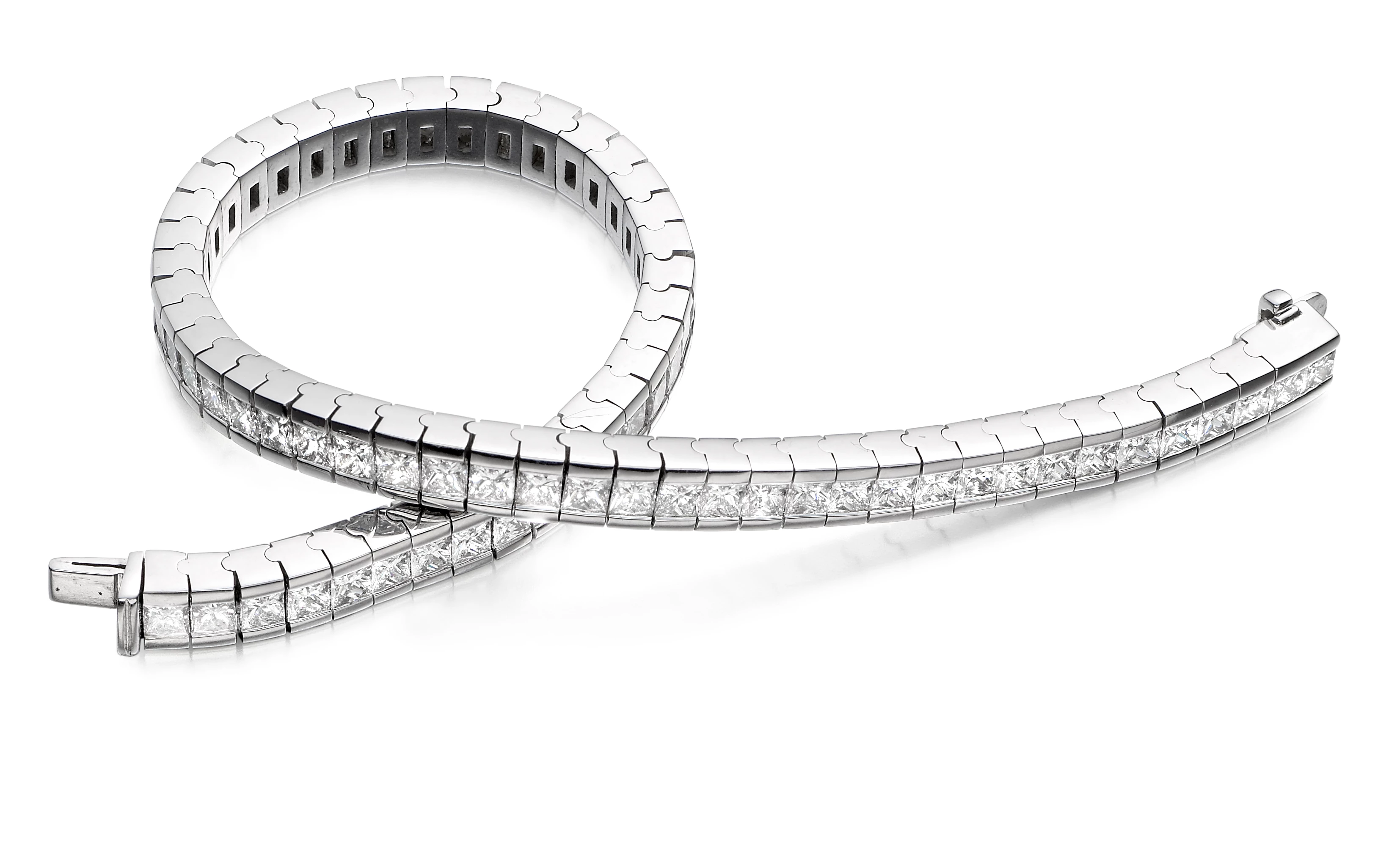 6.5ct Alvera Diamond Bracelet in Platinum | Quality Diamonds