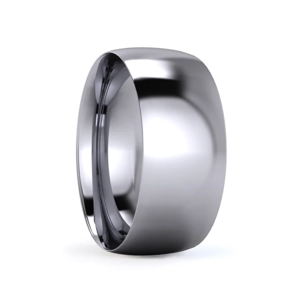 Palladium 950 8mm Light Weight Traditional Court Wedding Ring | Quality ...